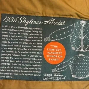 Eddie Bauer | Jackets & Coats | Eddie Bauer 936 Skyliner Model Eb55 ...